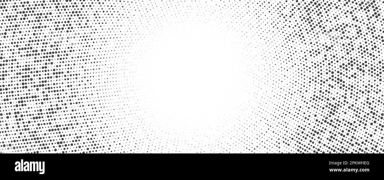 Dotted Background Abstracr Halftone Concentric Pattern Gradient