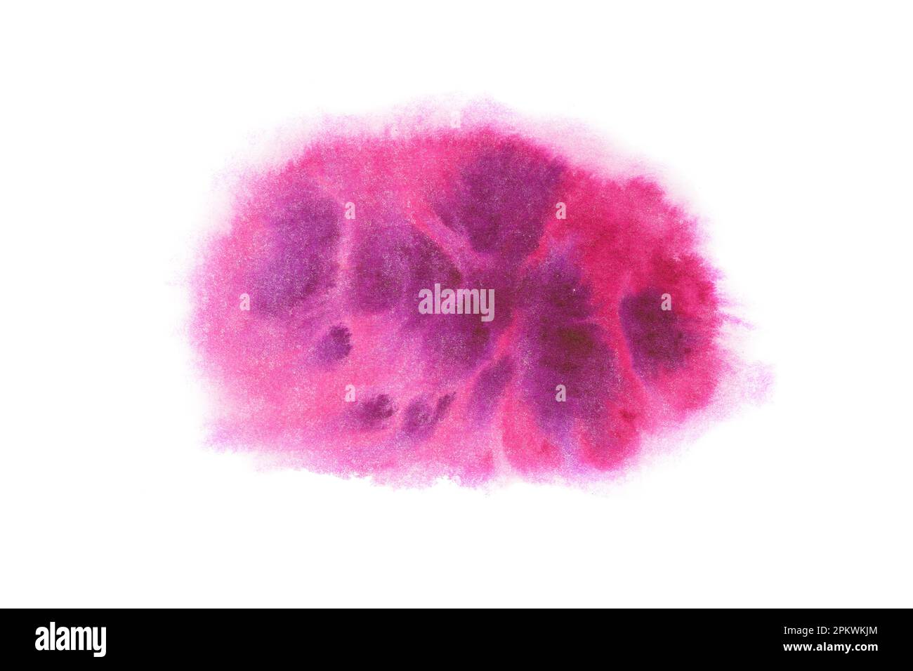 Watercolor blurry stain hand drawn Stock Photo - Alamy