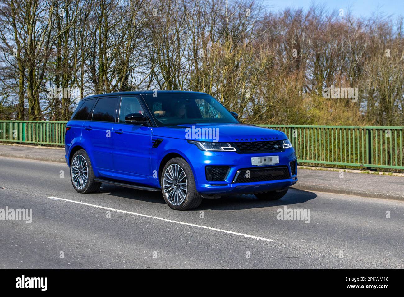 Sport car crossing bridge hi-res stock photography and images - Alamy