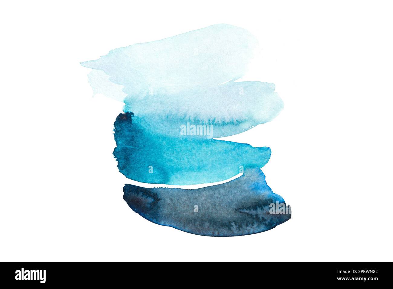 Watercolor abstract shapes hi-res stock photography and images - Alamy