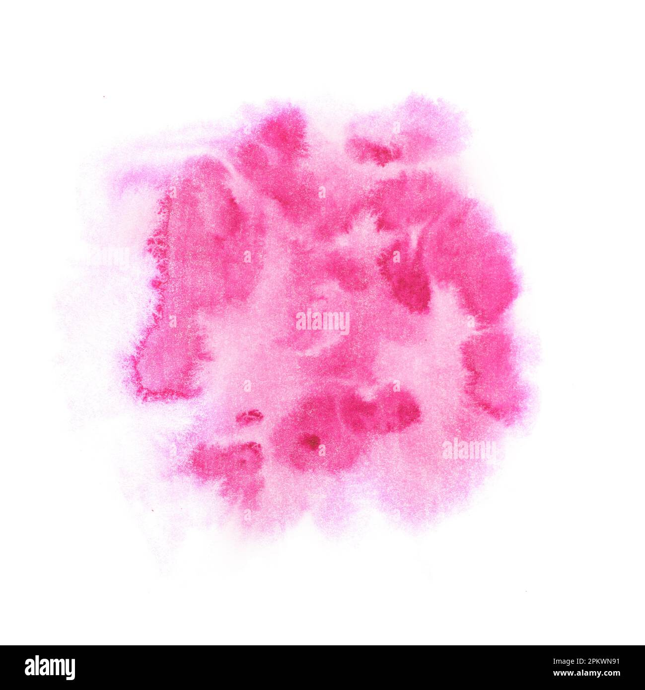 Watercolor blurry stain hand drawn Stock Photo - Alamy