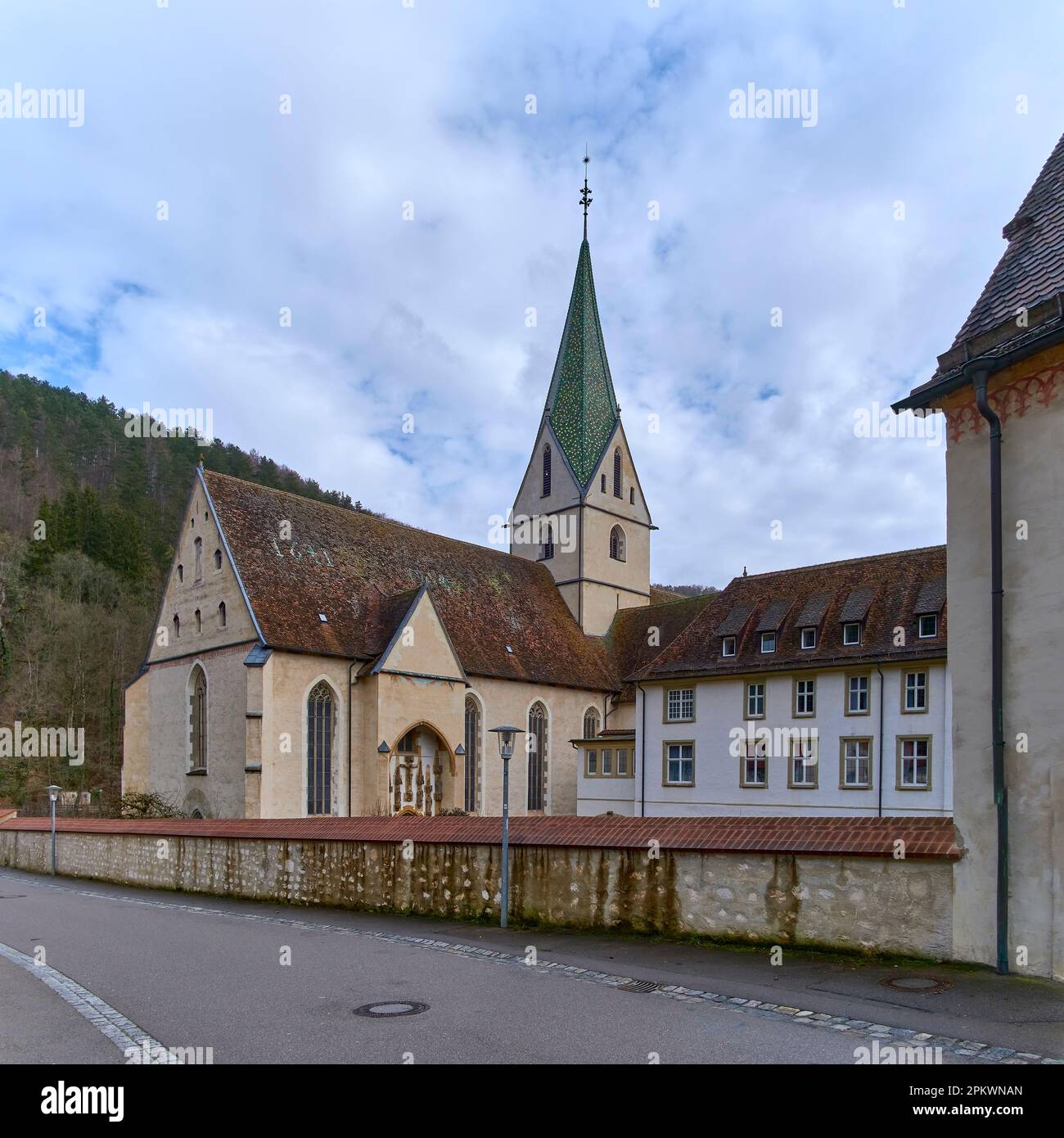 Monastic church of the former Blaubeuren Benedictine Abbey founded ...