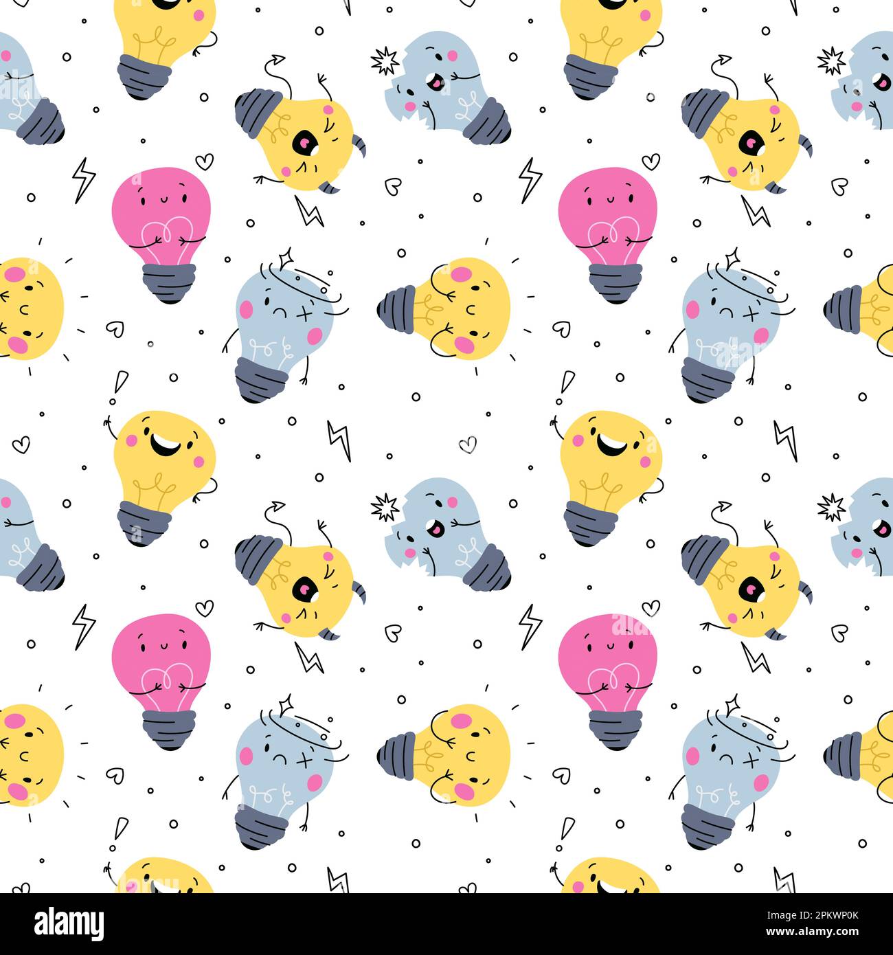 Sad happy light bulbs Cut Out Stock Images & Pictures - Alamy