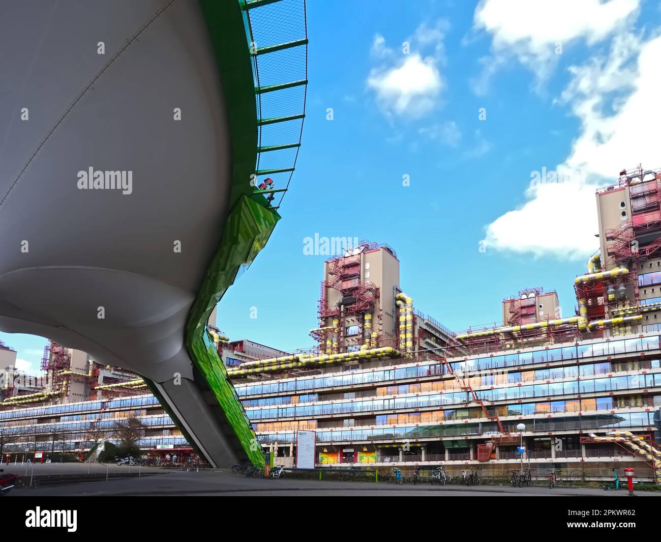 Main hospital building of University RWTH in Aachen Germany Stock Photo ...