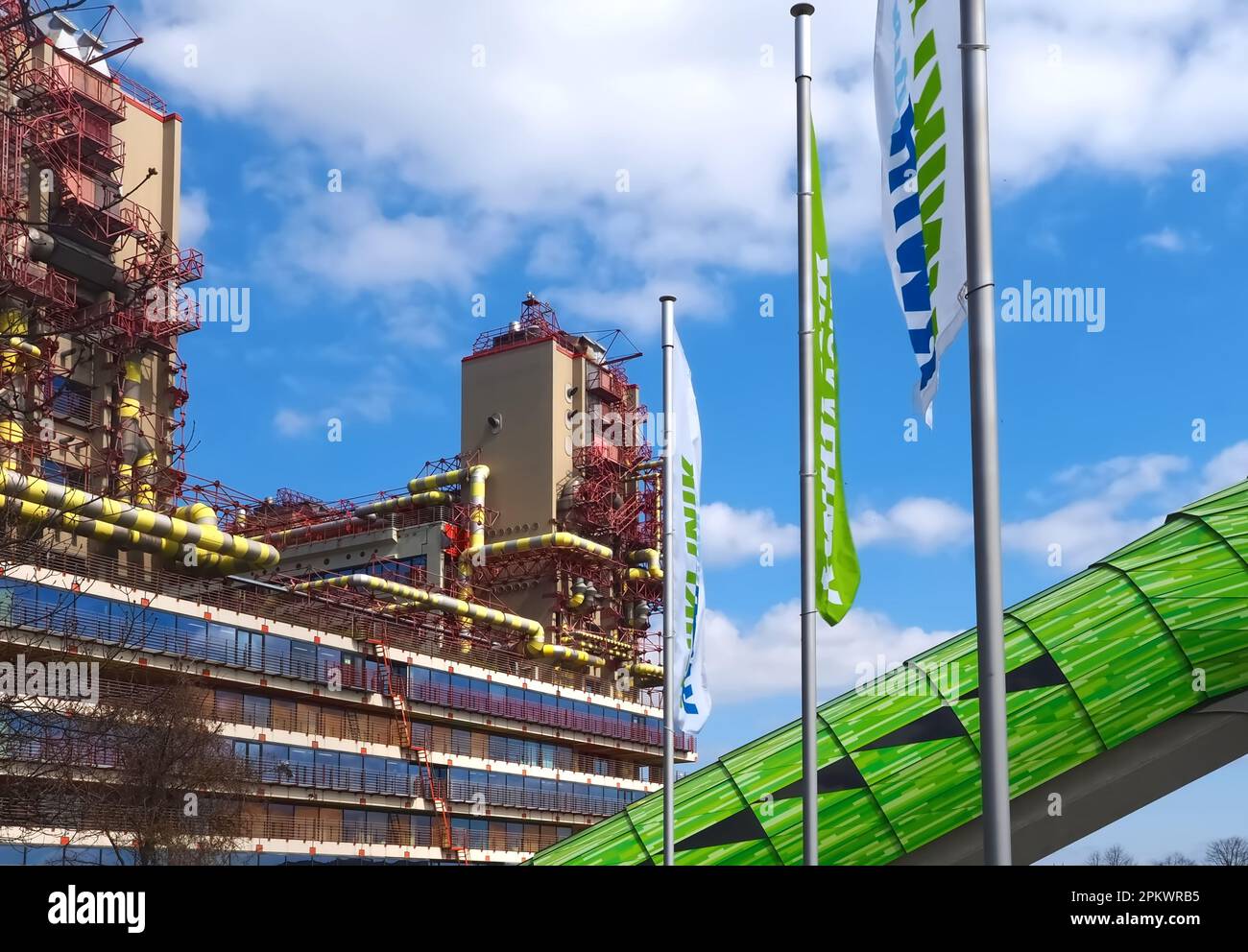 Main hospital building of University RWTH in Aachen Germany Stock Photo ...