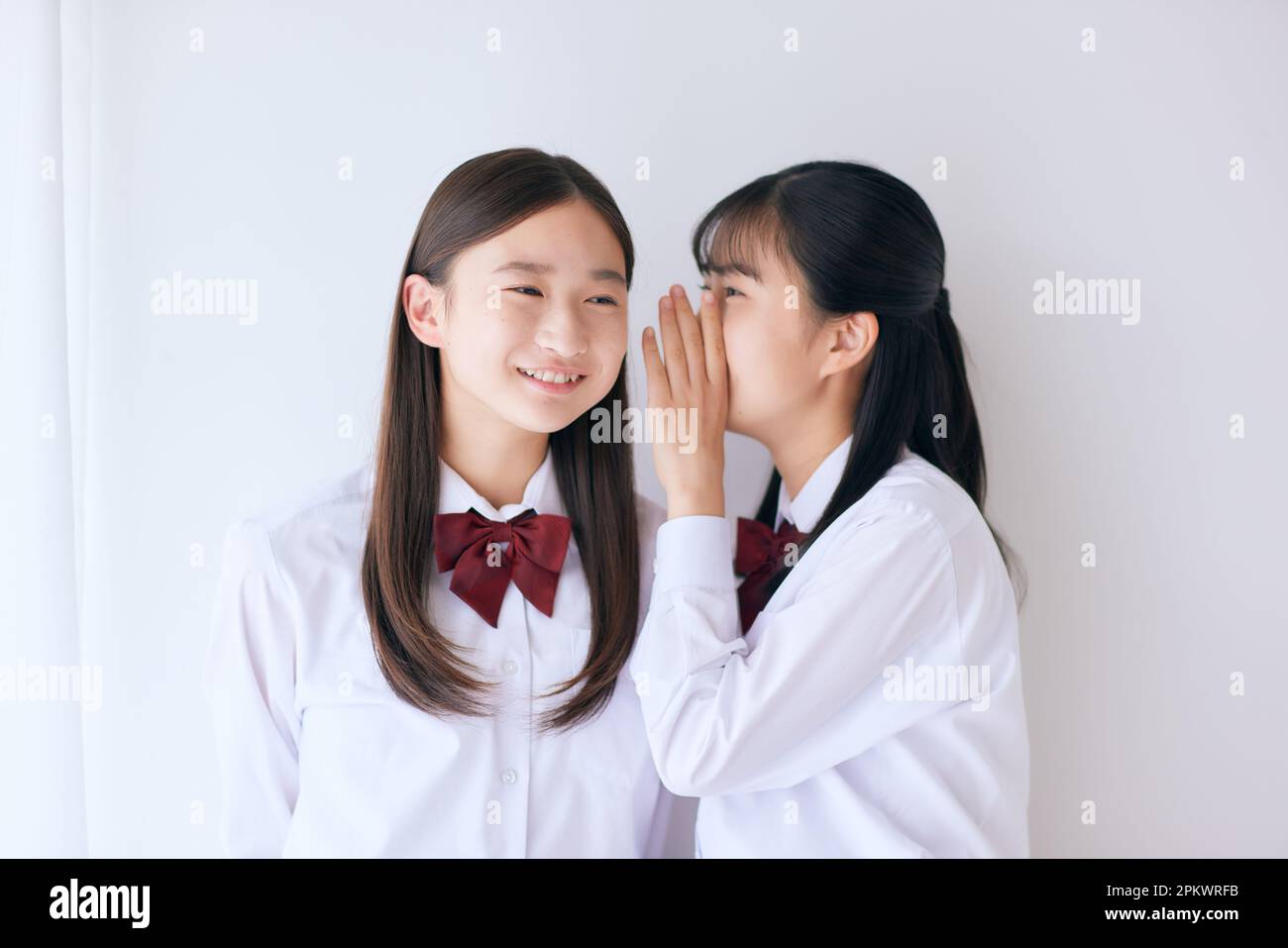 Japanese high school students wearing uniform Stock Photo - Alamy