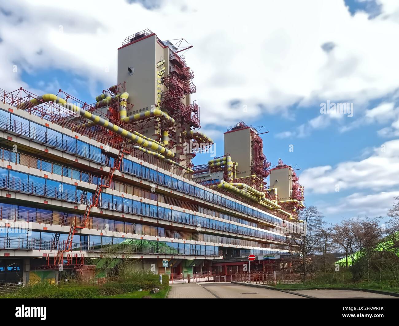 Main hospital building of University RWTH in Aachen Germany Stock Photo ...