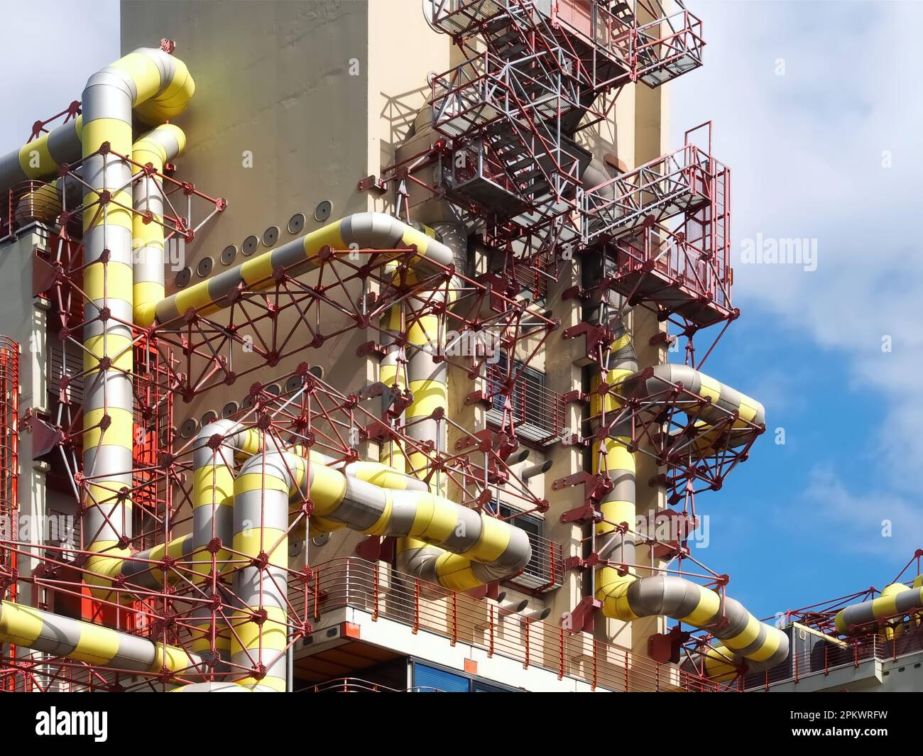 Main hospital building of University RWTH in Aachen Germany Stock Photo ...