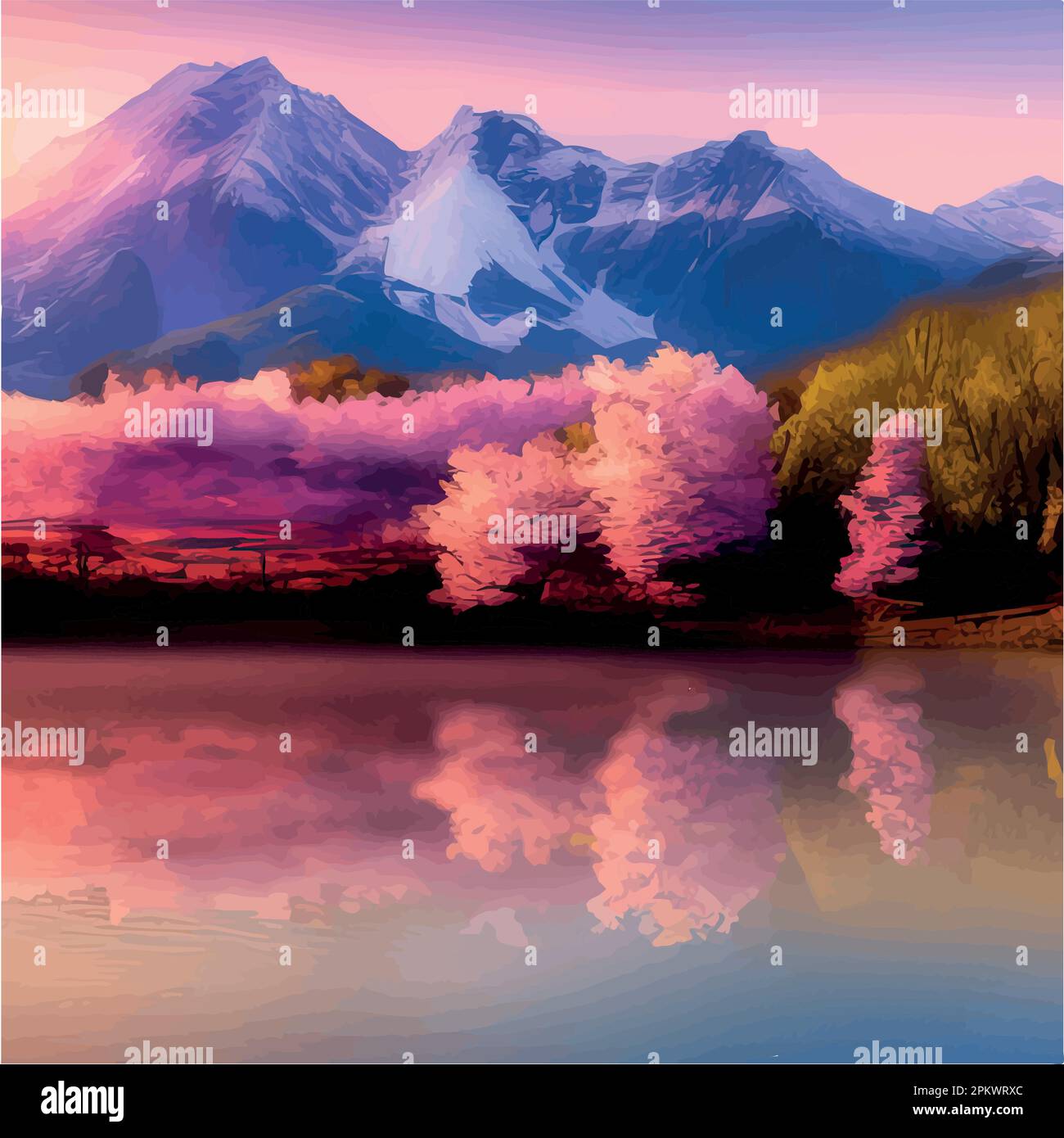 Viewing birds Stock Vector Images - Alamy