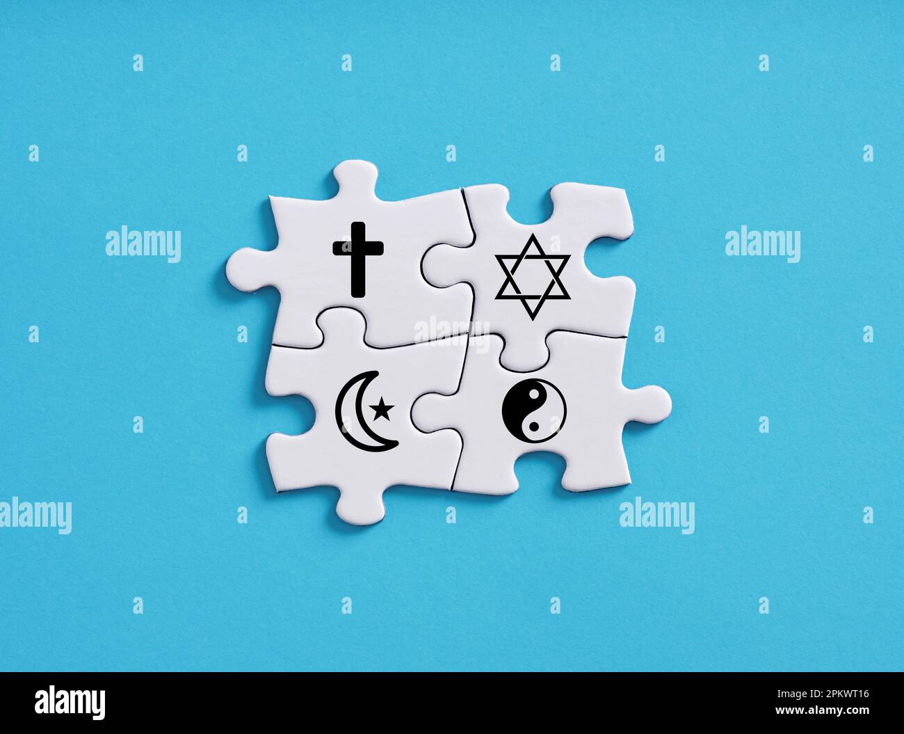 Christianity judaism islam symbols hi-res stock photography and images ...
