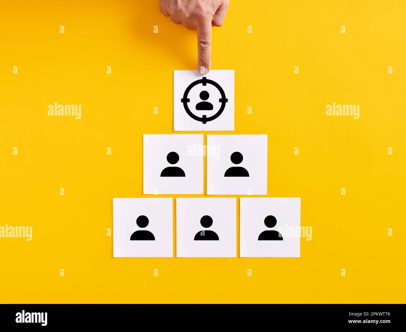 Target customer, buyer persona and market segmentation concept. White ... Target customer, buyer persona and market segmentation concept. White ...