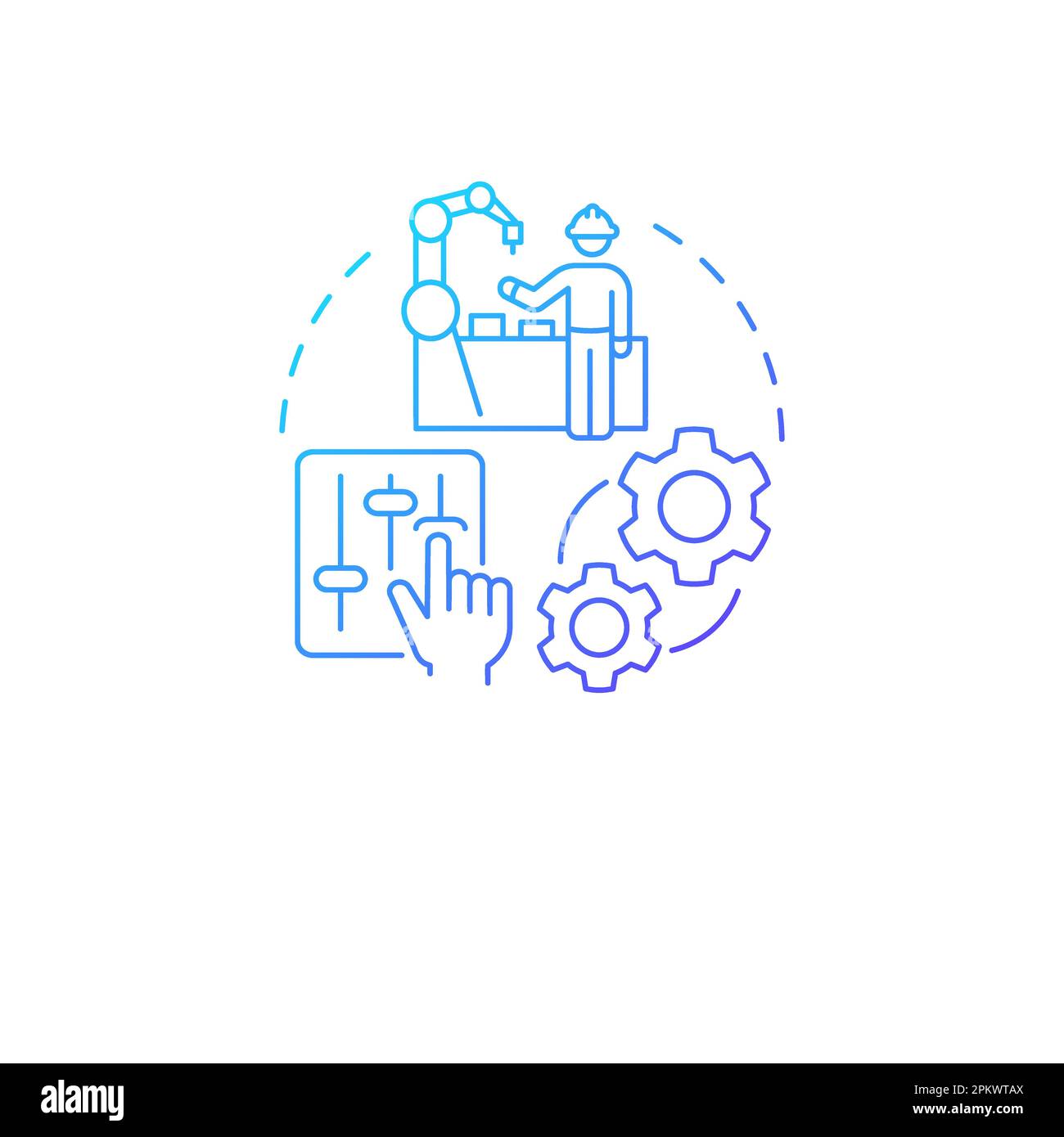 Adjust prior to changeover blue gradient concept icon Stock Vector ... Adjust prior to changeover blue gradient concept icon Stock Vector ...