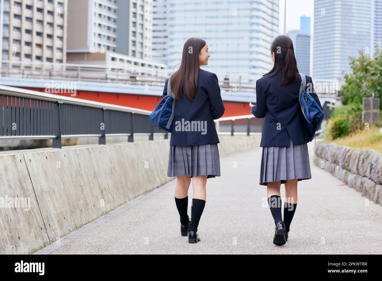 Japanese High School Winter Uniforms