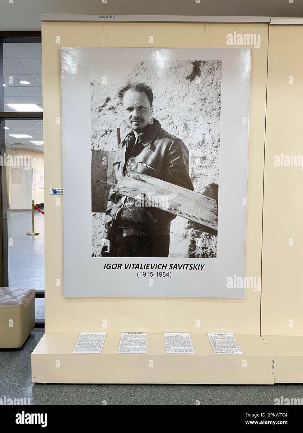 Exhibition, display, galley, room view of the famous avant-garde ...