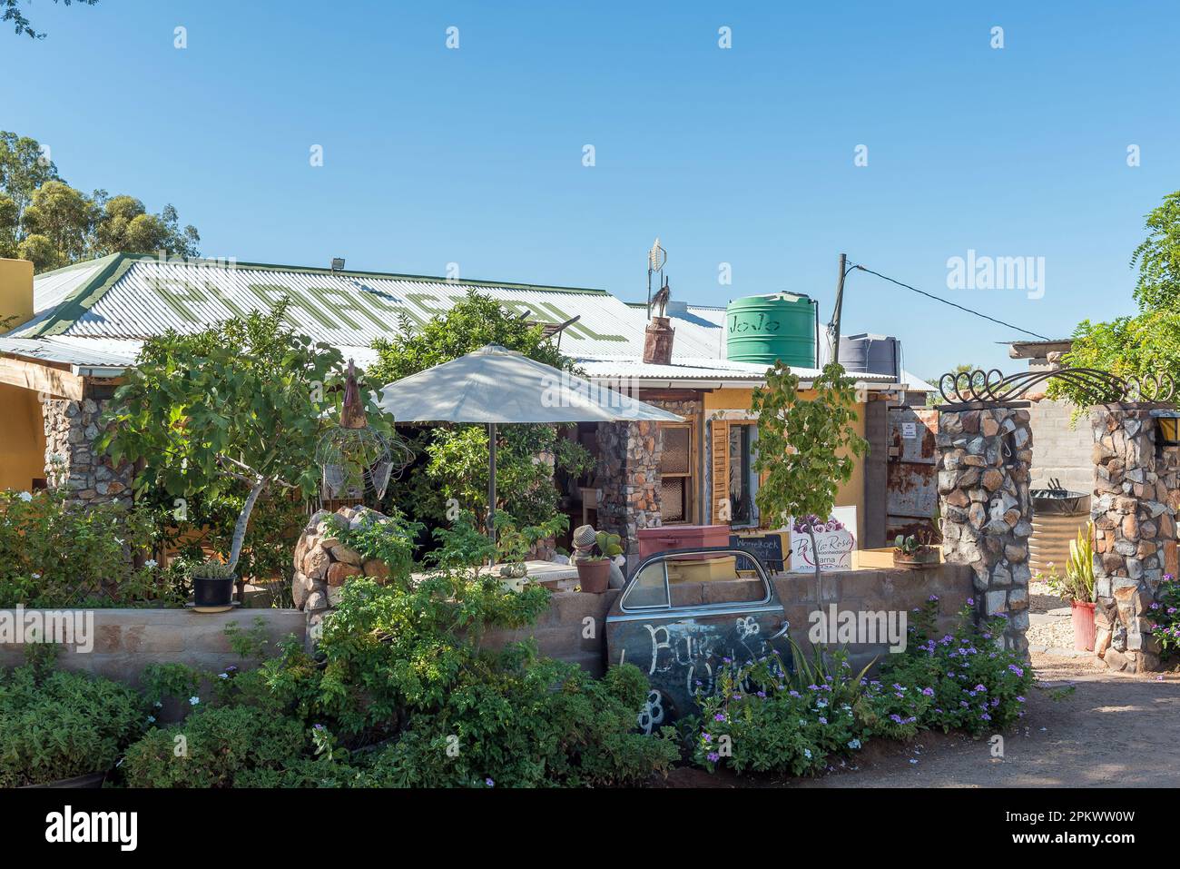 Keimoes, South Africa - Feb 28 2023: The Akkerboom Farm Stall, on road ...