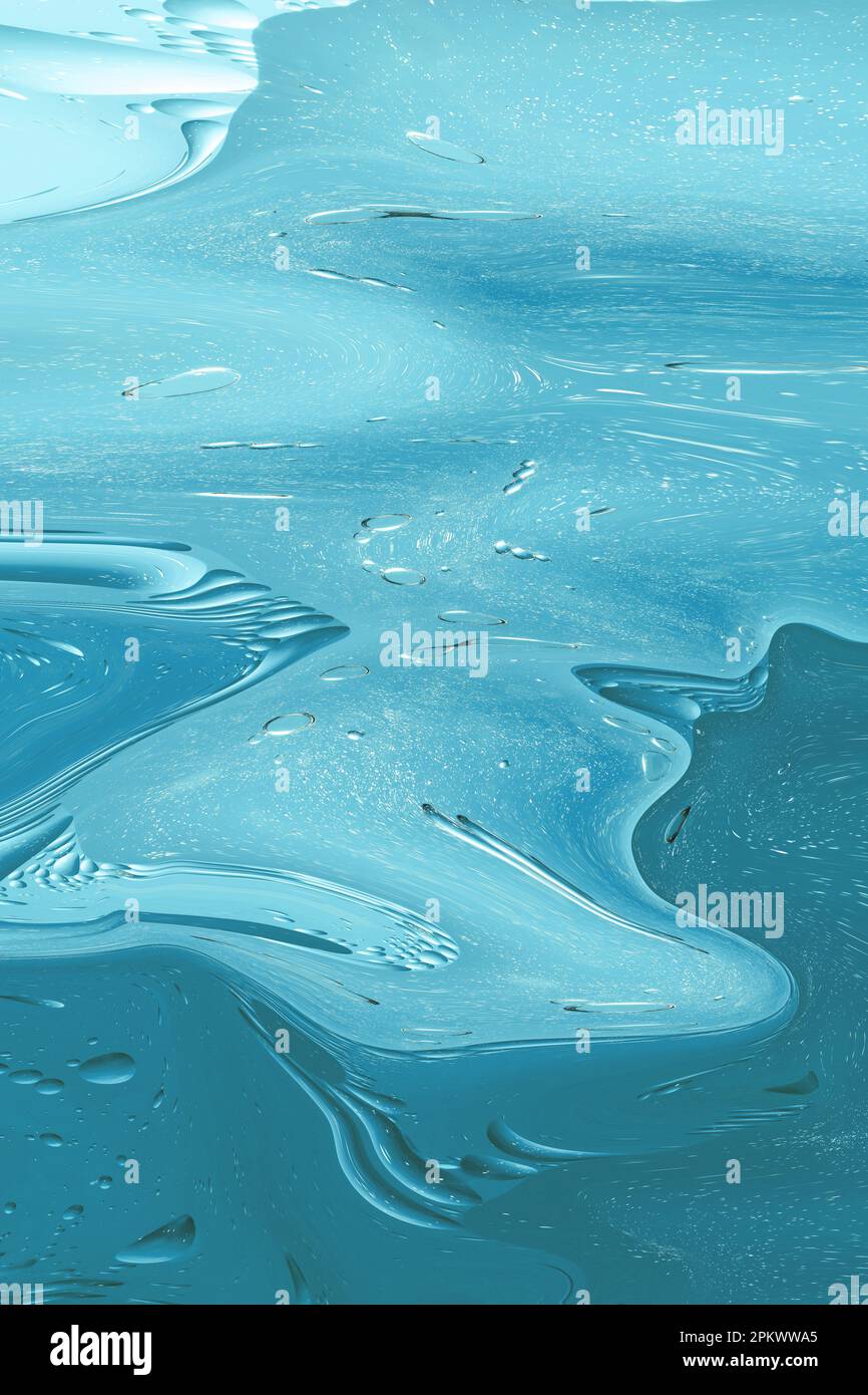 Abstract blue water color wave. Vertically Stock Photo - Alamy