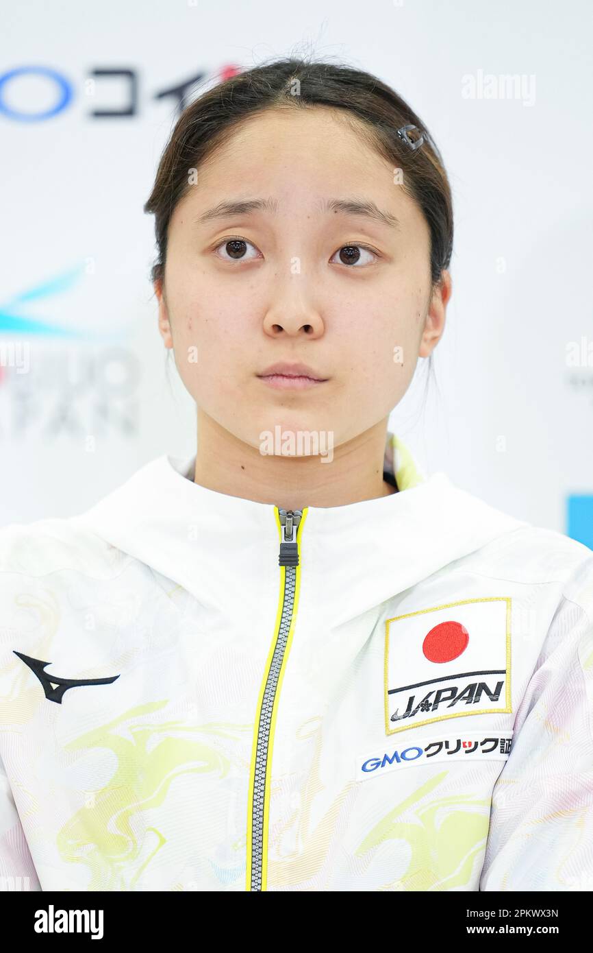 Tokyo, Japan. 10th Apr, 2023. Mio Narita Swimming : World Aquatics ...