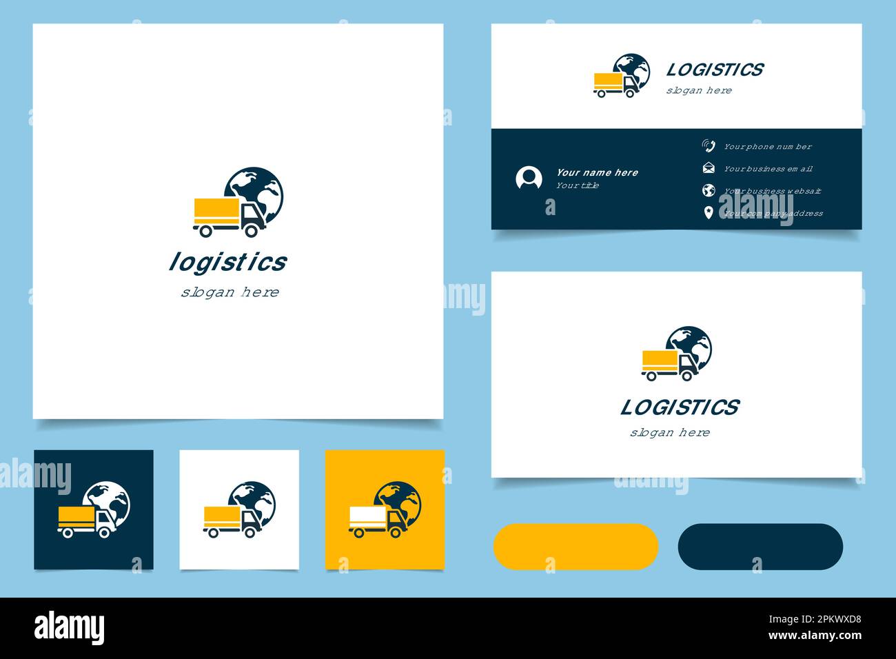 Logistics Logo Templates