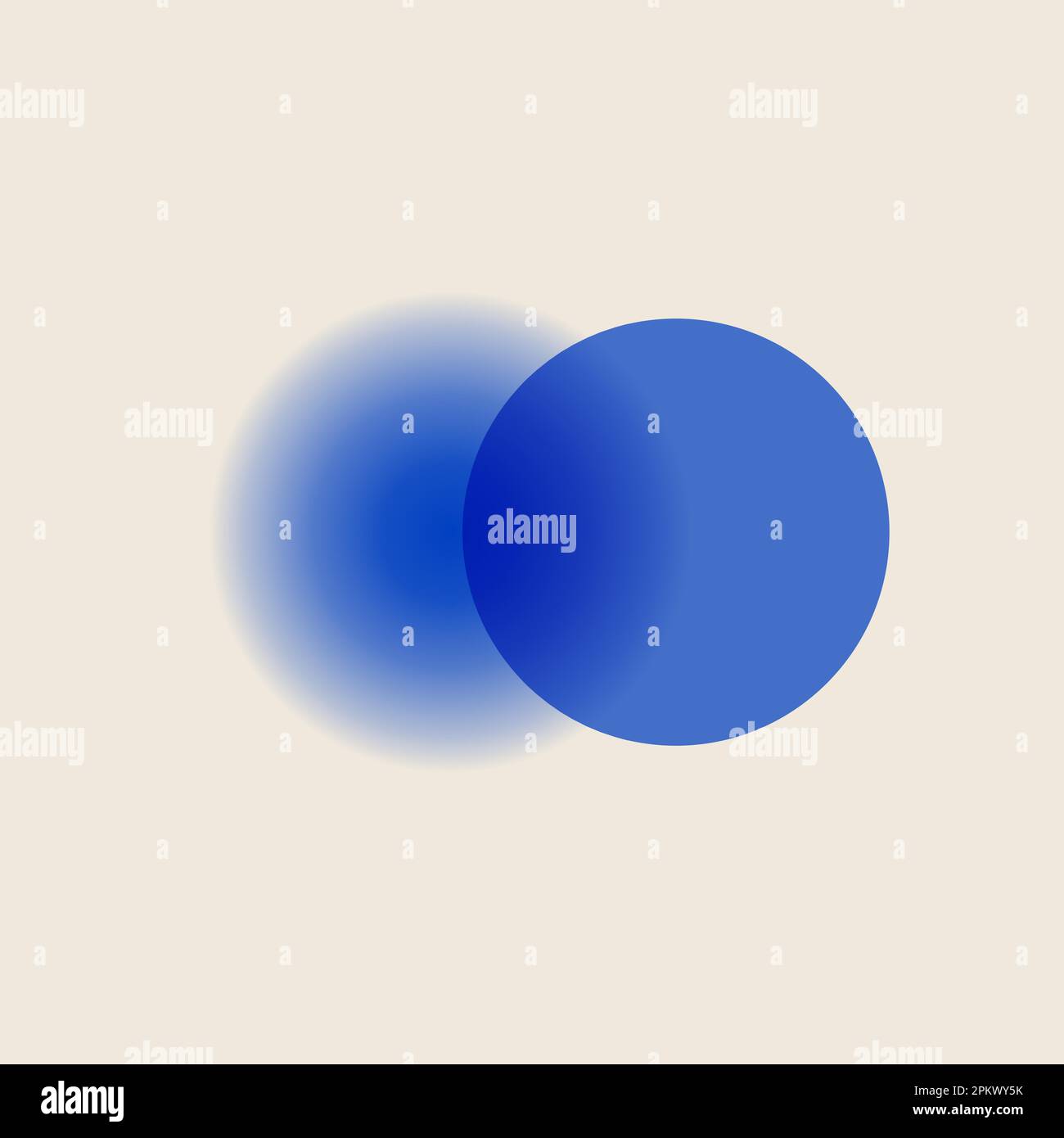 Blurred color spots. Blurry futuristic frame, border Stock Vector Image ...