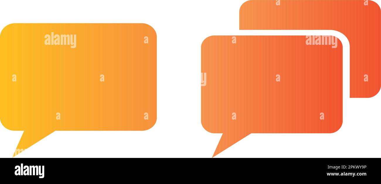 speech chat bubble discussion vector design Stock Vector Image & Art ...