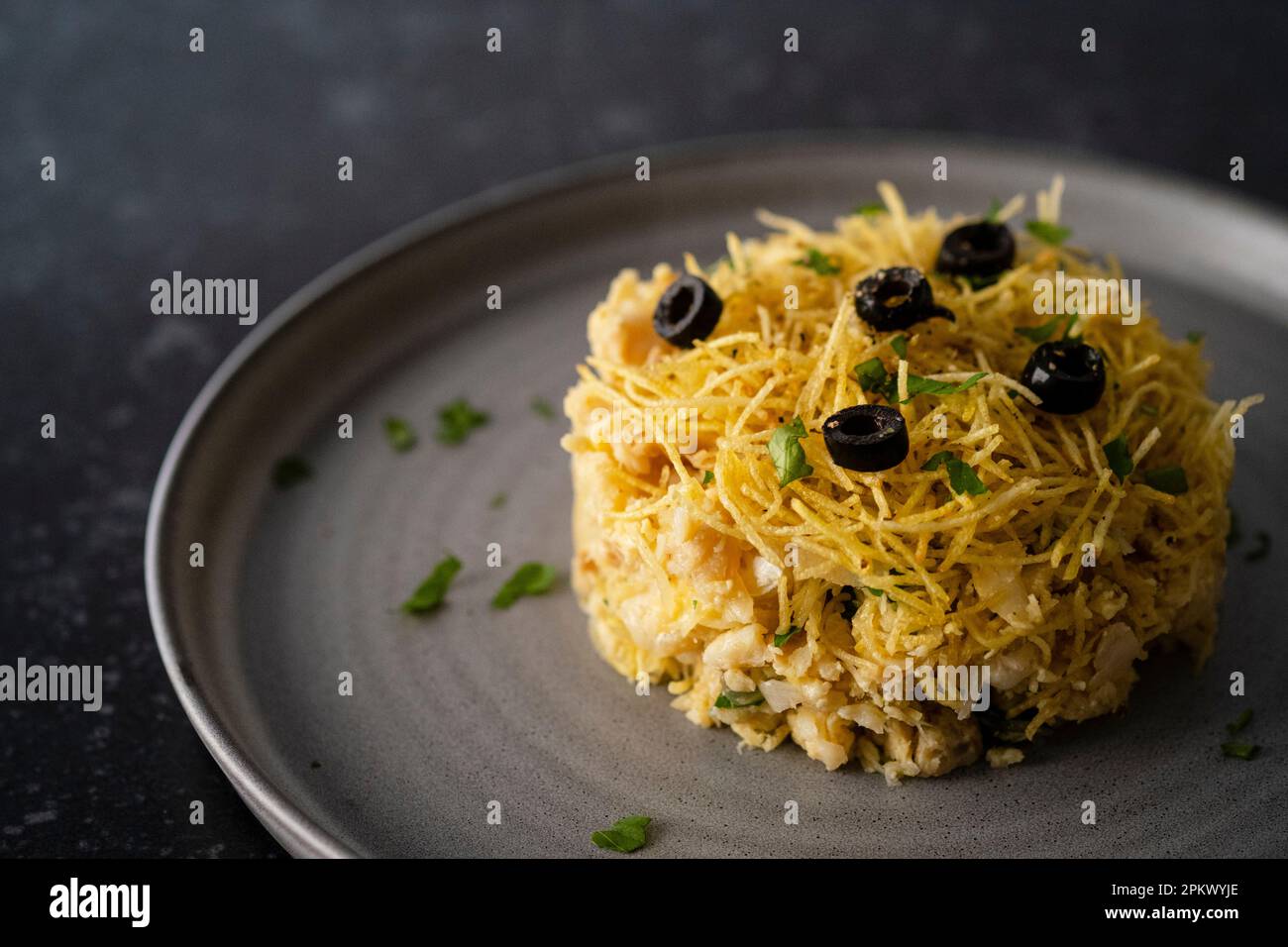 Codfish bras style hi-res stock photography and images - Alamy
