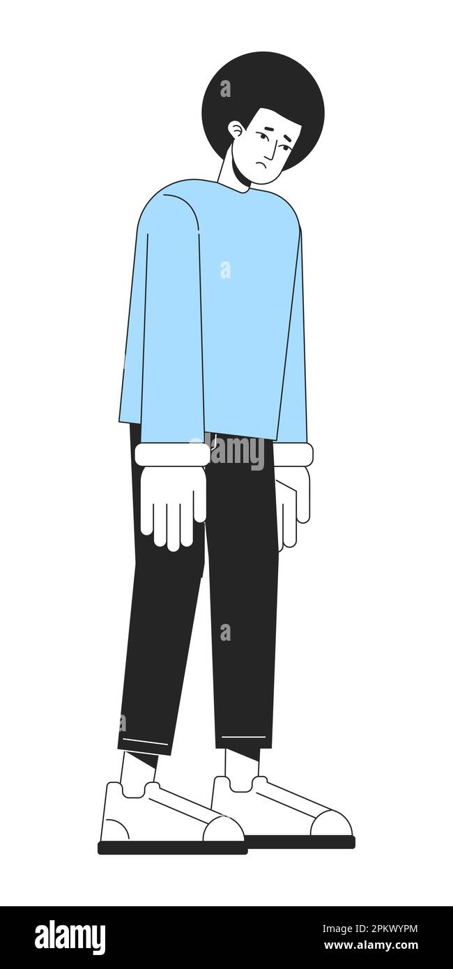 Sad boy sadness alone Cut Out Stock Images & Pictures - Alamy