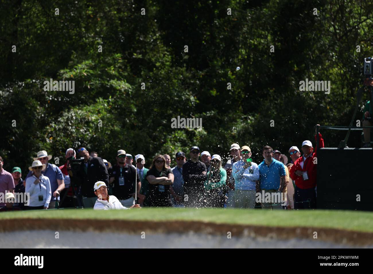 15th hole at augusta national 2023 hi-res stock photography and images ...