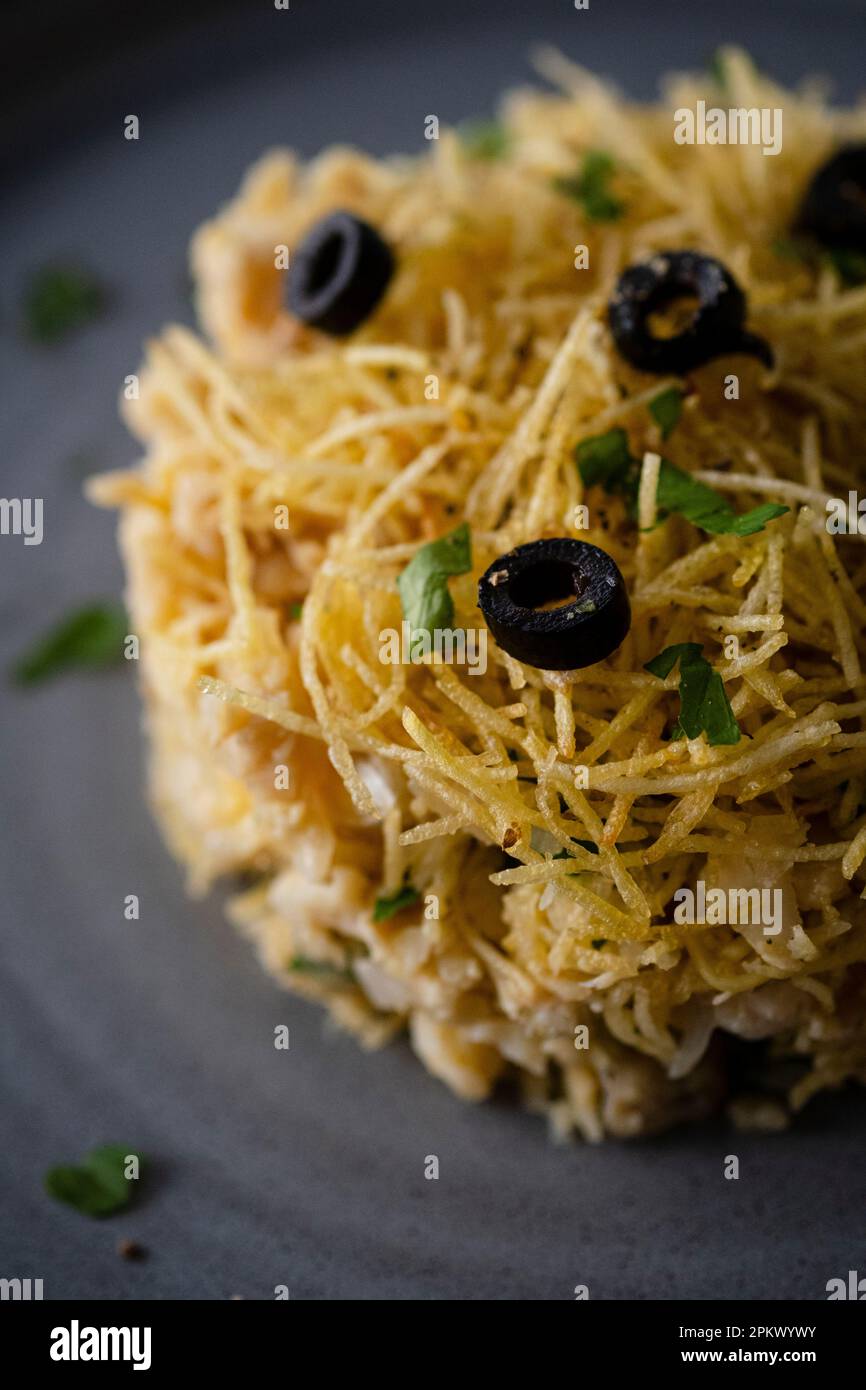 Codfish bras style hi-res stock photography and images - Alamy