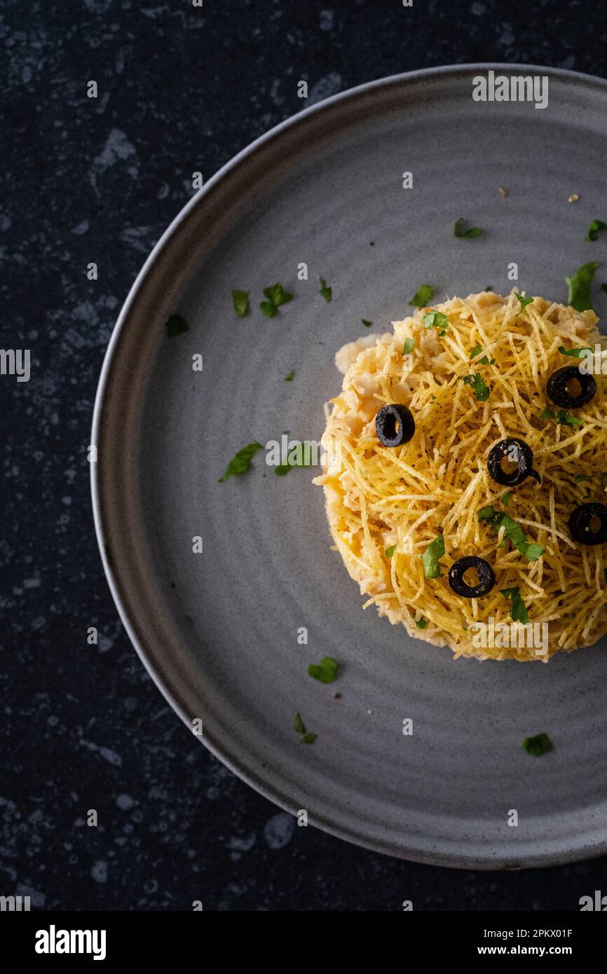 Codfish bras style hi-res stock photography and images - Alamy