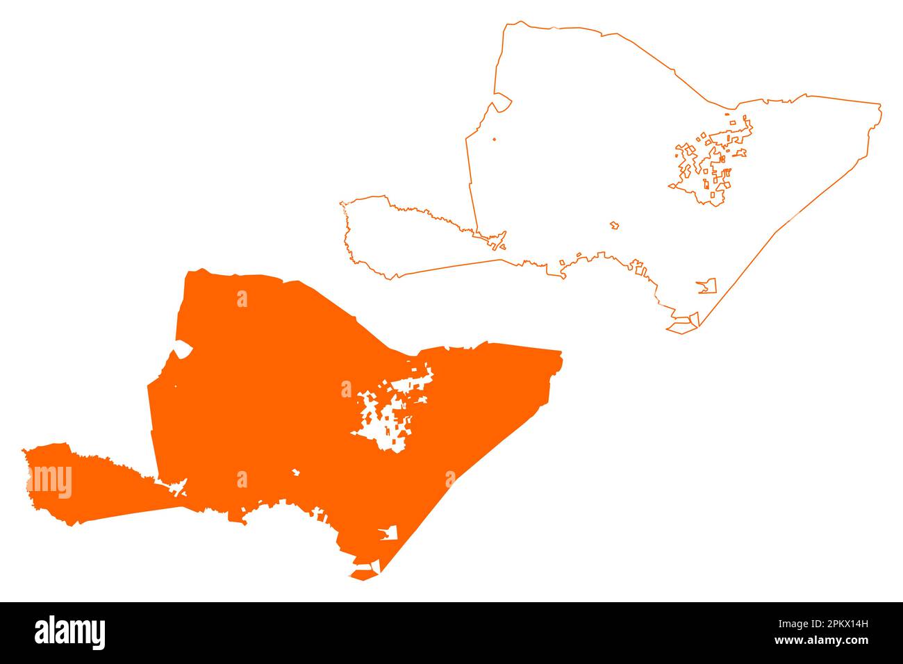 Baarle-Nassau municipality (Kingdom of the Netherlands, Holland, North ...
