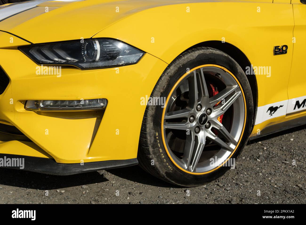 Ford Mustang. Supercar Sunday 2023 Stock Photo - Alamy