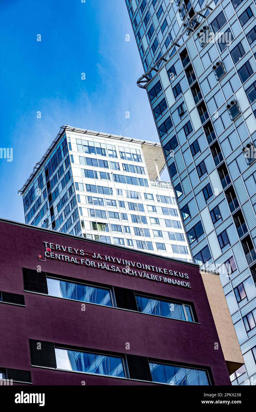 The Kalasatama health and well-being centre in Helsinki, Finland. Redi ...