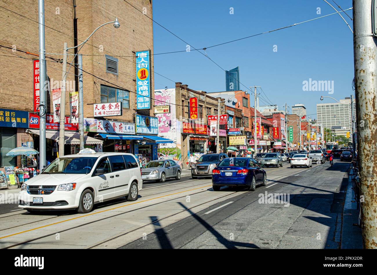 China town toronto ontario canada hi-res stock photography and images ...