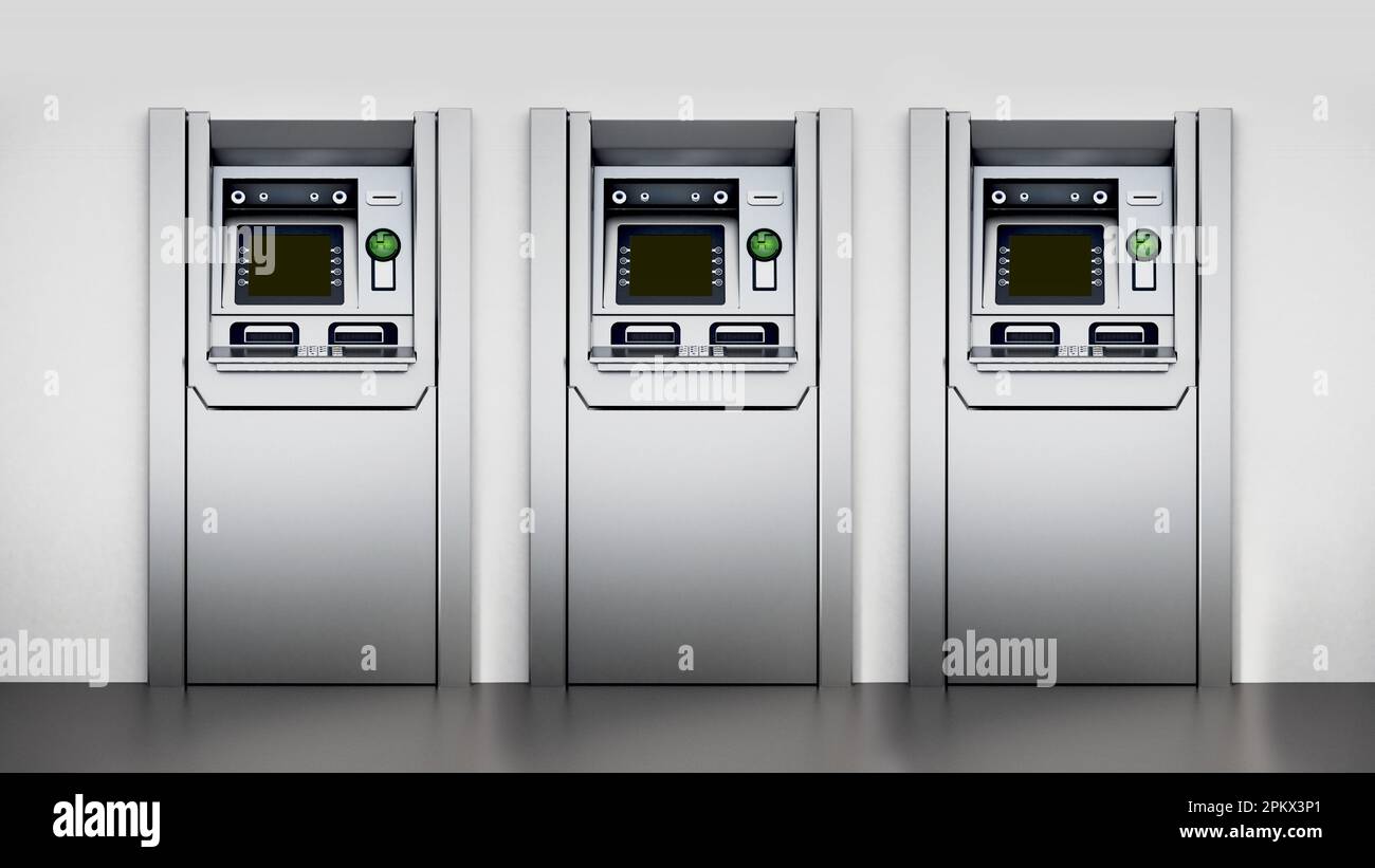 Automated transaction machines hi-res stock photography and images - Alamy