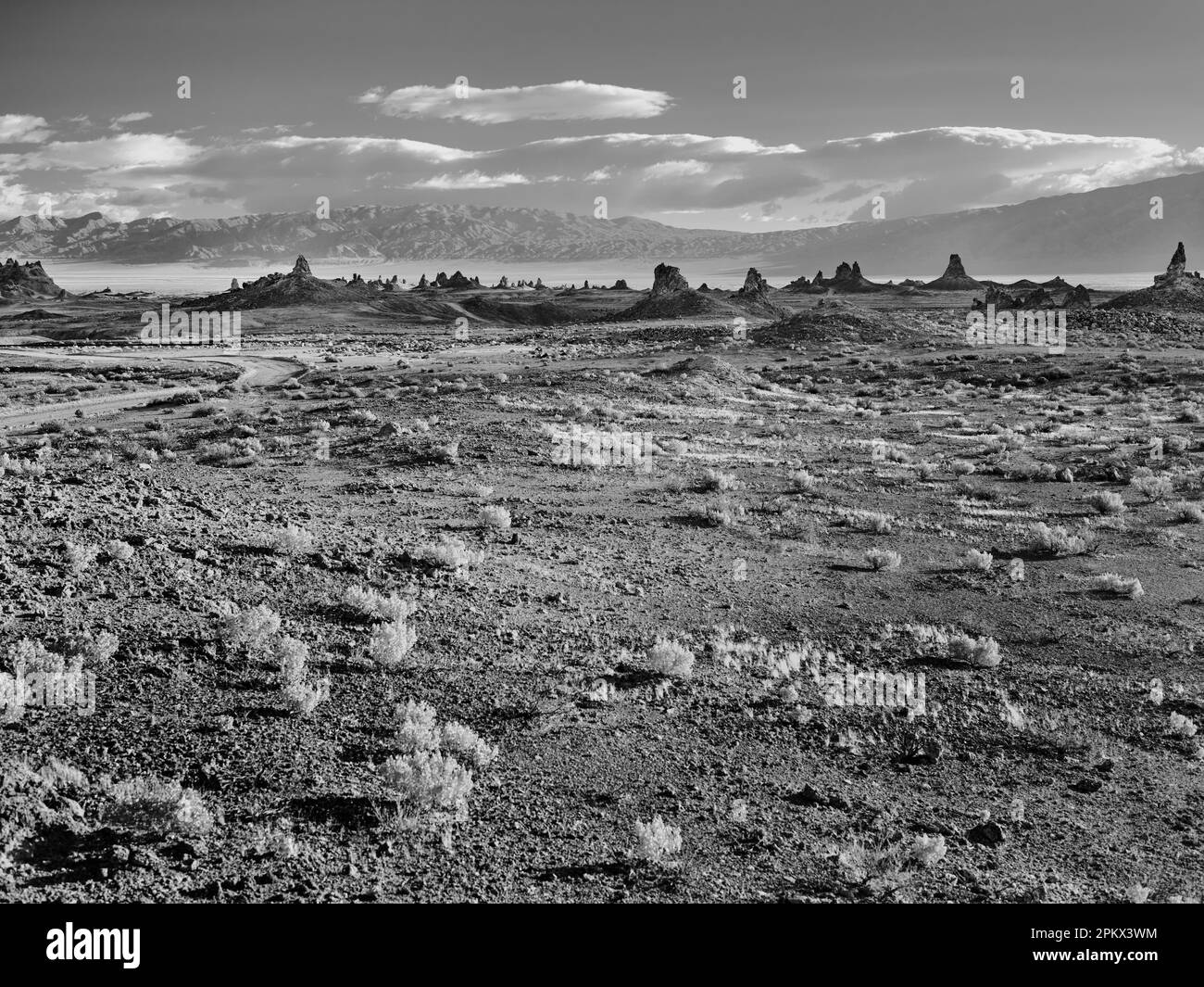 Rock formations at the Trona Pinnacles Stock Photo - Alamy
