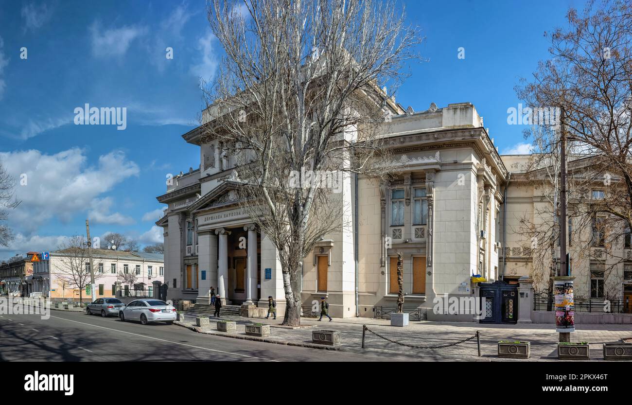Odessa National Scientific Library in Ukraine Stock Photo - Alamy