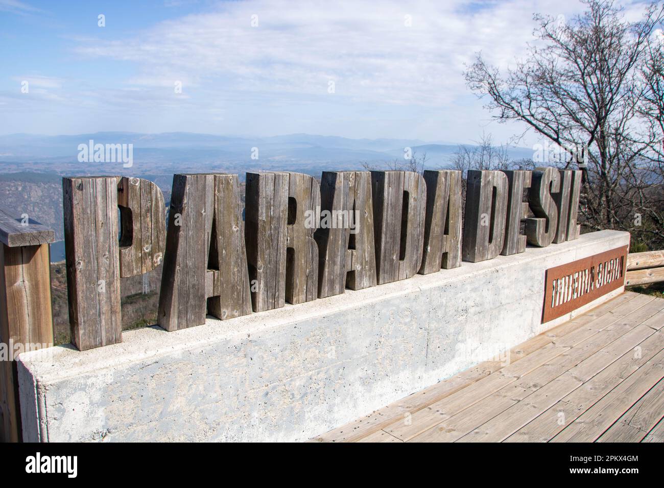 Landscape of Ribeira Sacra in Galicia Stock Photo - Alamy