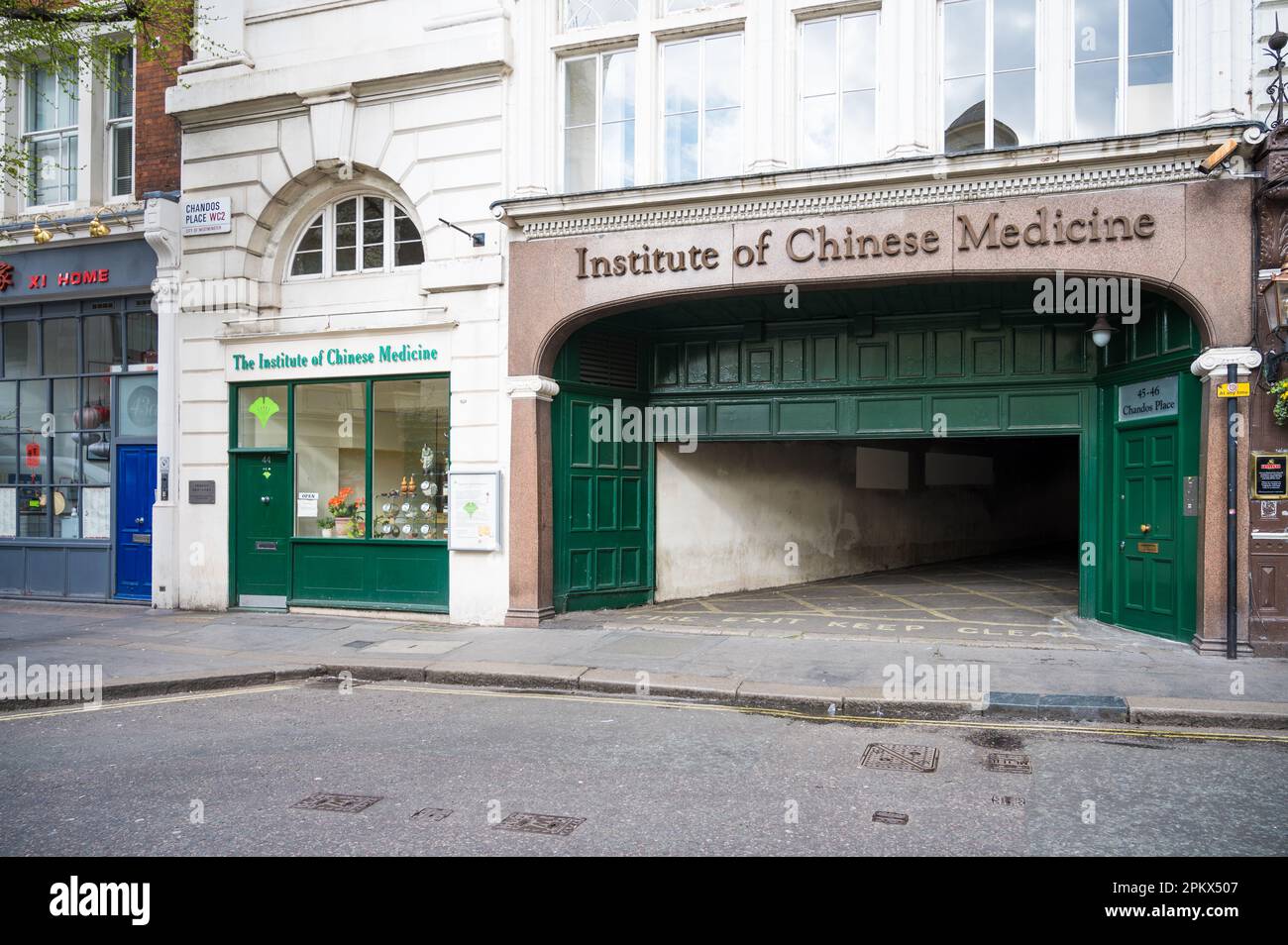 Exterior of The Institute of Chinese Medicine, a Chinese medicine ...