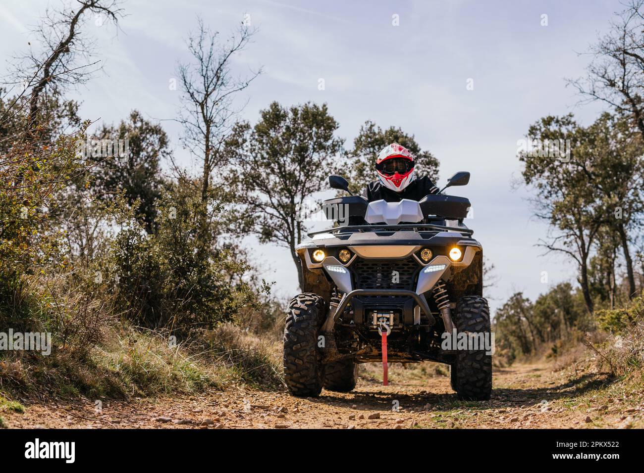 Riding a quadbike hi-res stock photography and images - Alamy