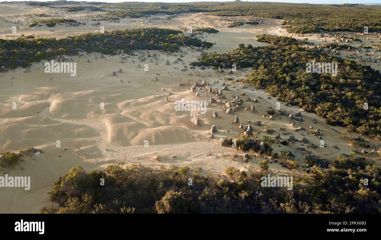 The Pinnacles Desert near Perth Stock Photo - Alamy