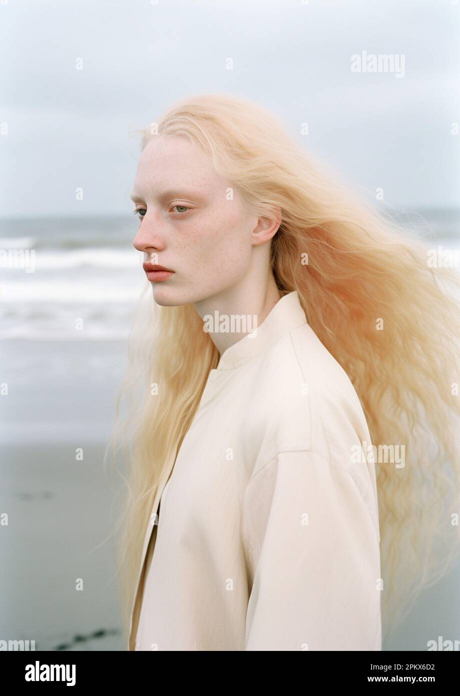 Albino model hi-res stock photography and images - Alamy