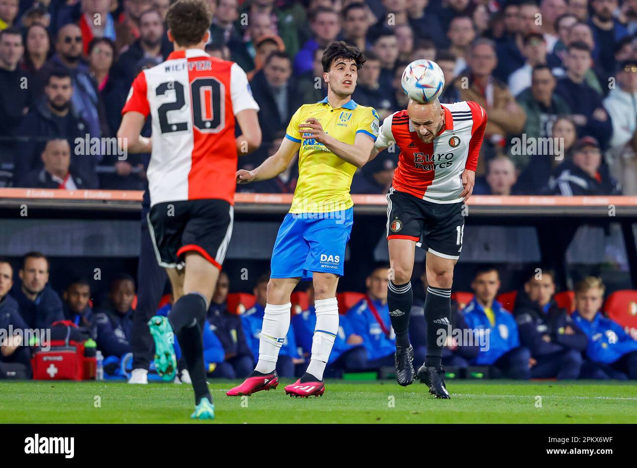 09-04-2023: Sport: Feyenoord v RKC ROTTERDAM, NETHERLANDS - APRIL 9 ...