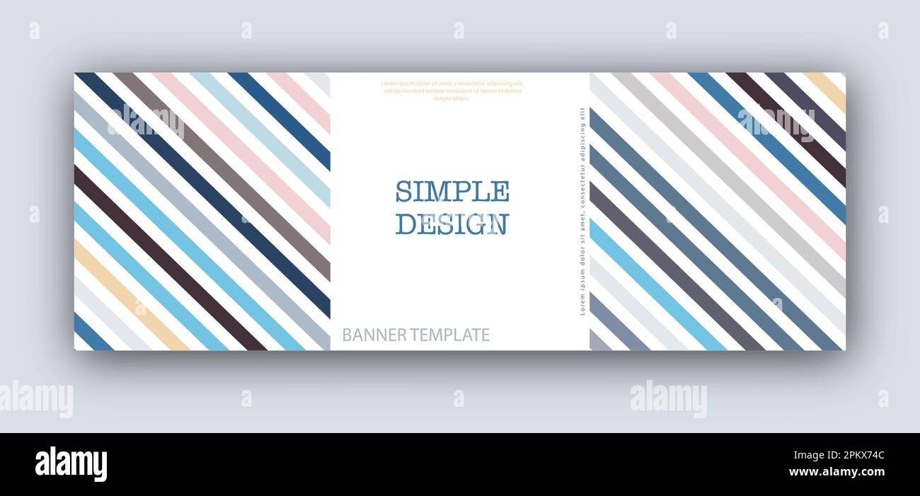 Colored parallel lines. The idea for the design of title pages, covers ...