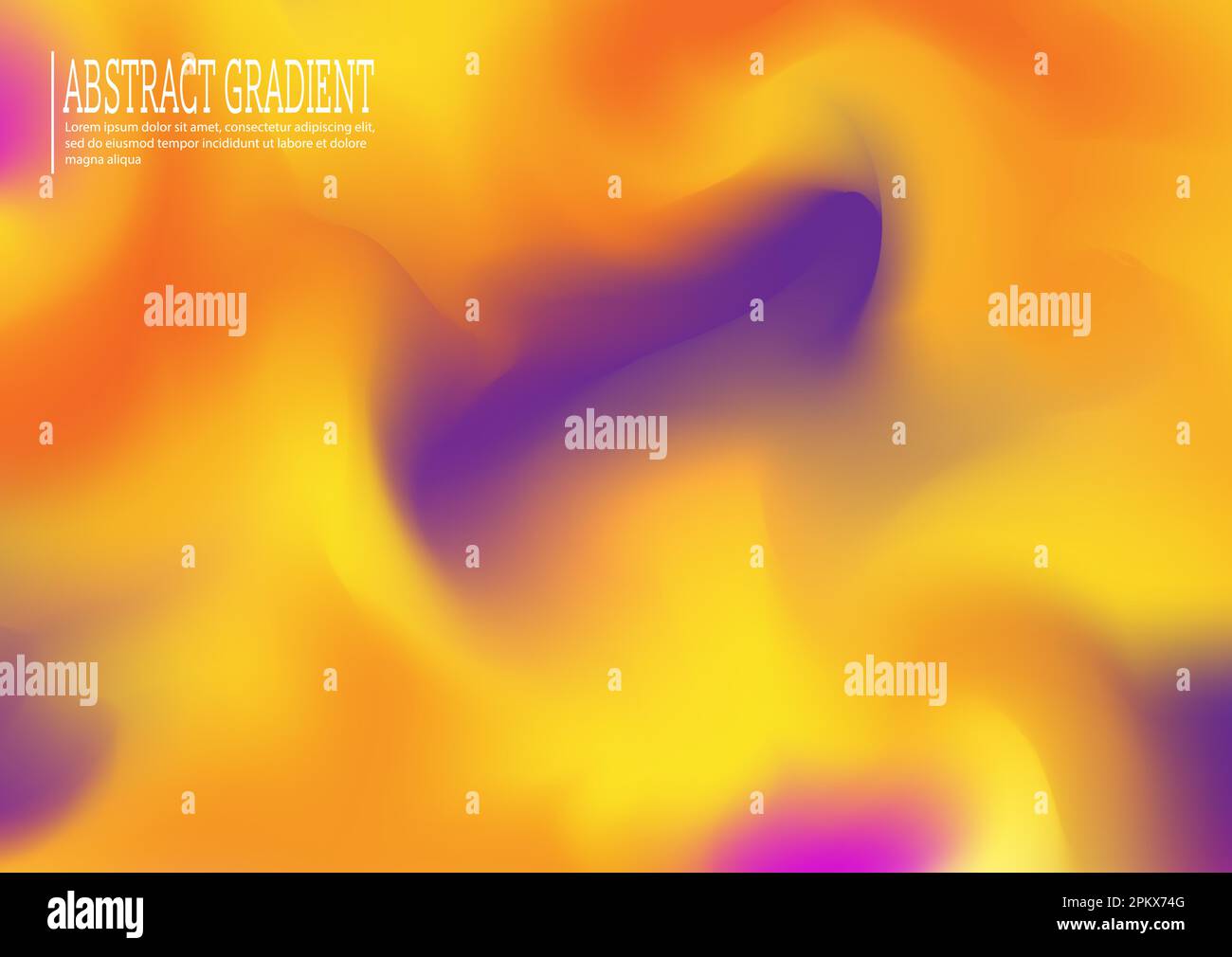 Colorful gradient background. Abstract flower arrangement. A template ...