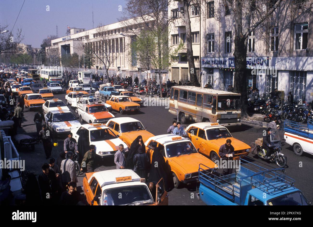 Tehran street scene hi-res stock photography and images - Alamy