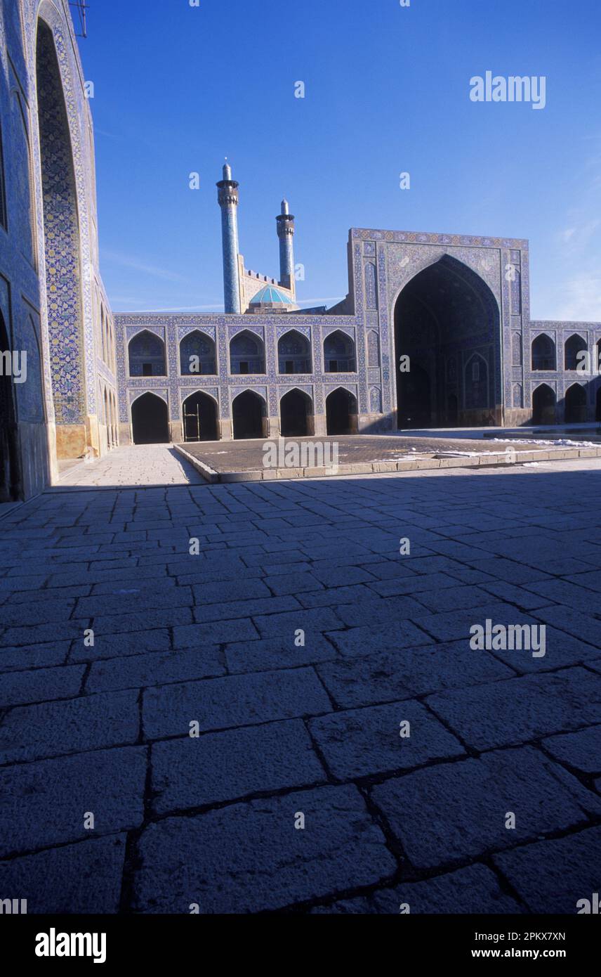 Iran, Esfahan, Masjed-e-Emam mosque Stock Photo - Alamy