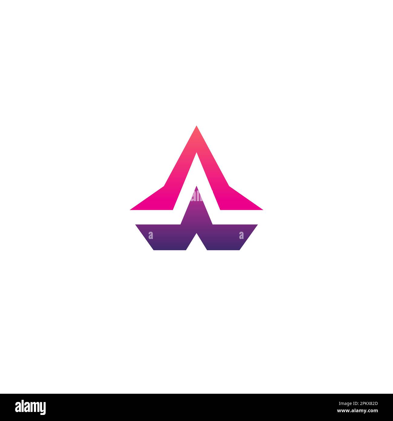 Luxury letter a logo hi-res stock photography and images - Alamy