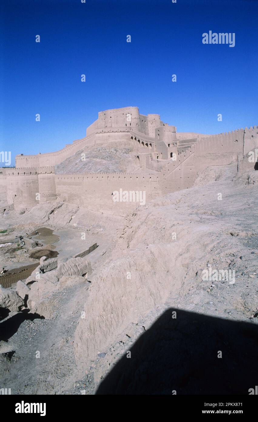 Iran - Bam, Kerman province: the fortress - Arg-e Bam citadel - the ...