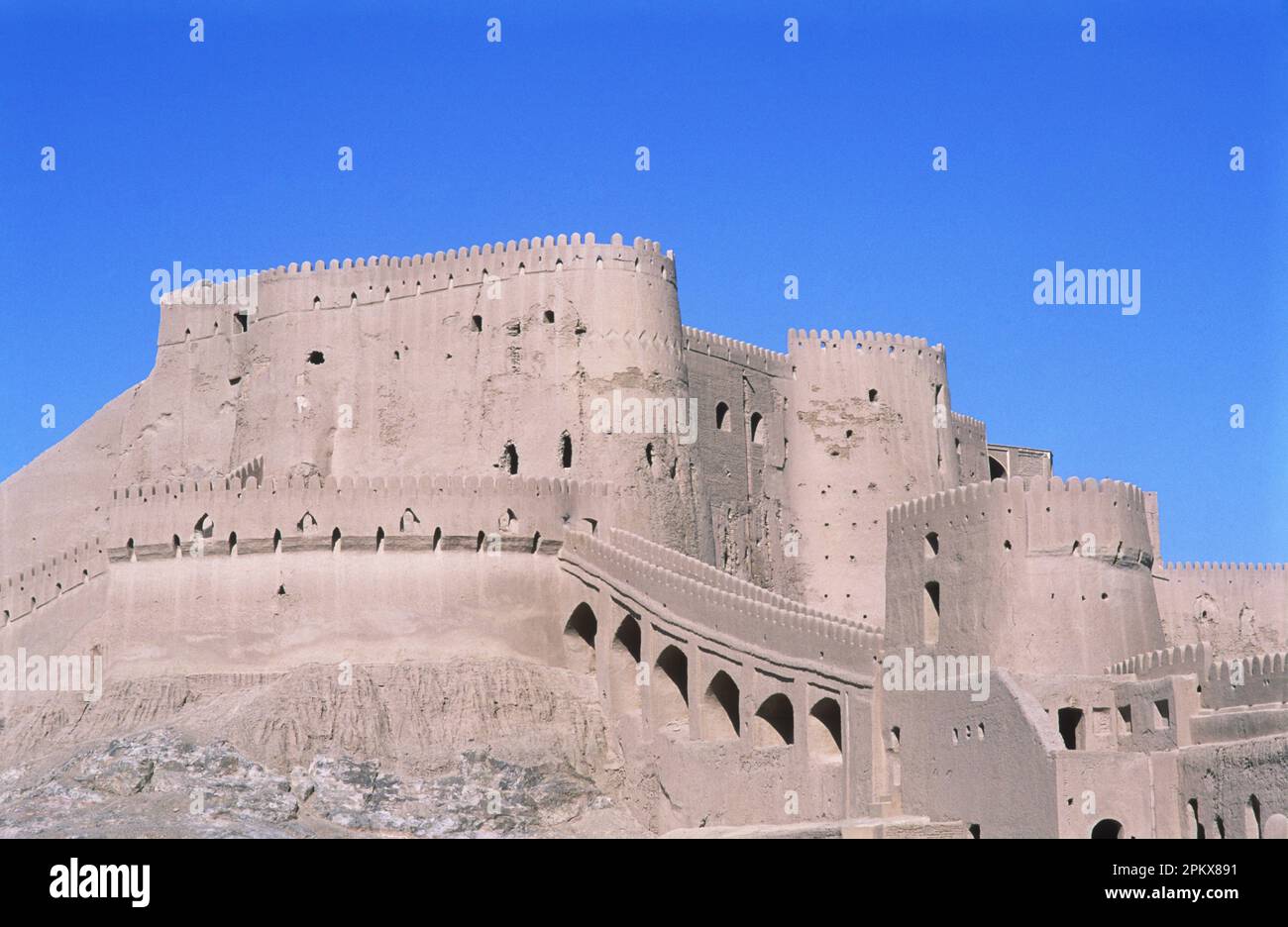 Iran - Bam, Kerman province: the fortress - Arg-e Bam citadel - the ...