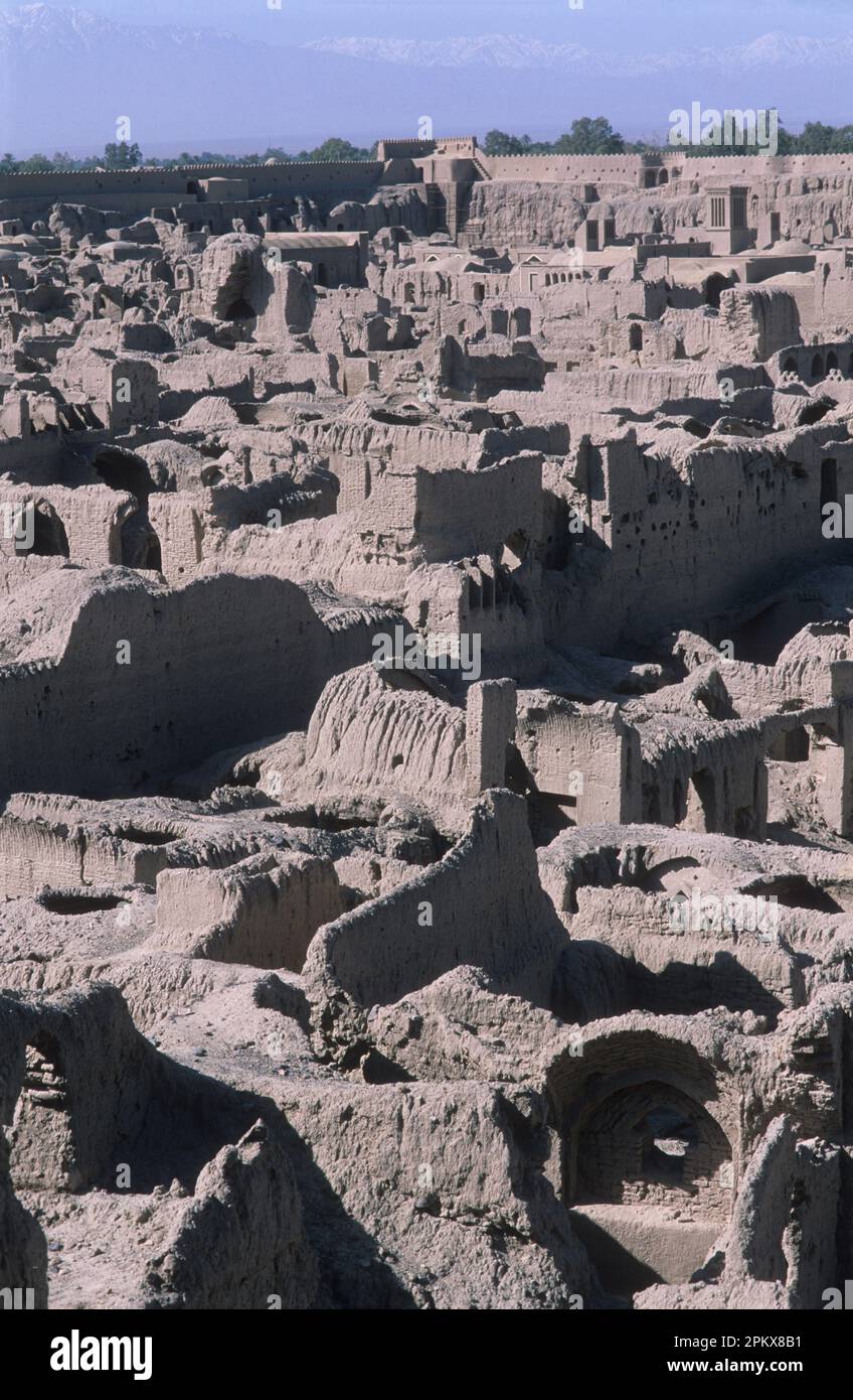 Iran - Bam, Kerman province: the fortress - Arg-e Bam citadel - the ...